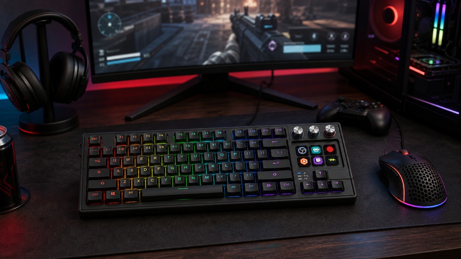 Gaming Keyboard With Screen: What Gamers Actually Use It… – MiraBox